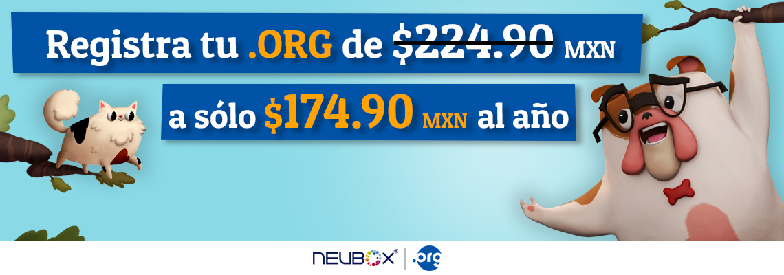 Promociones de Hosting y Dominio - NEUBOX | NEUBOX