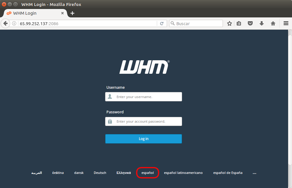 Cómo acceder a tu panel de control WHM en tu Plan de Reseller o VPS ...